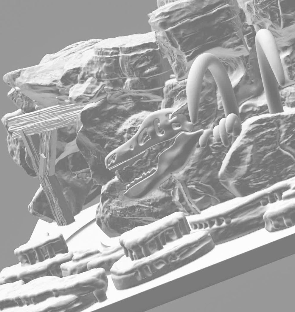 Tiny Thunder Mountain (STL) – MouseMakerStudio